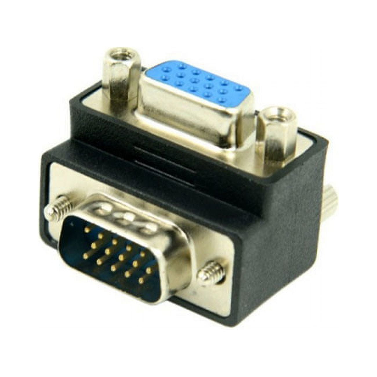 FVH 270 Degree Right Angled VGA SVGA 15pin Male To Female extension ...