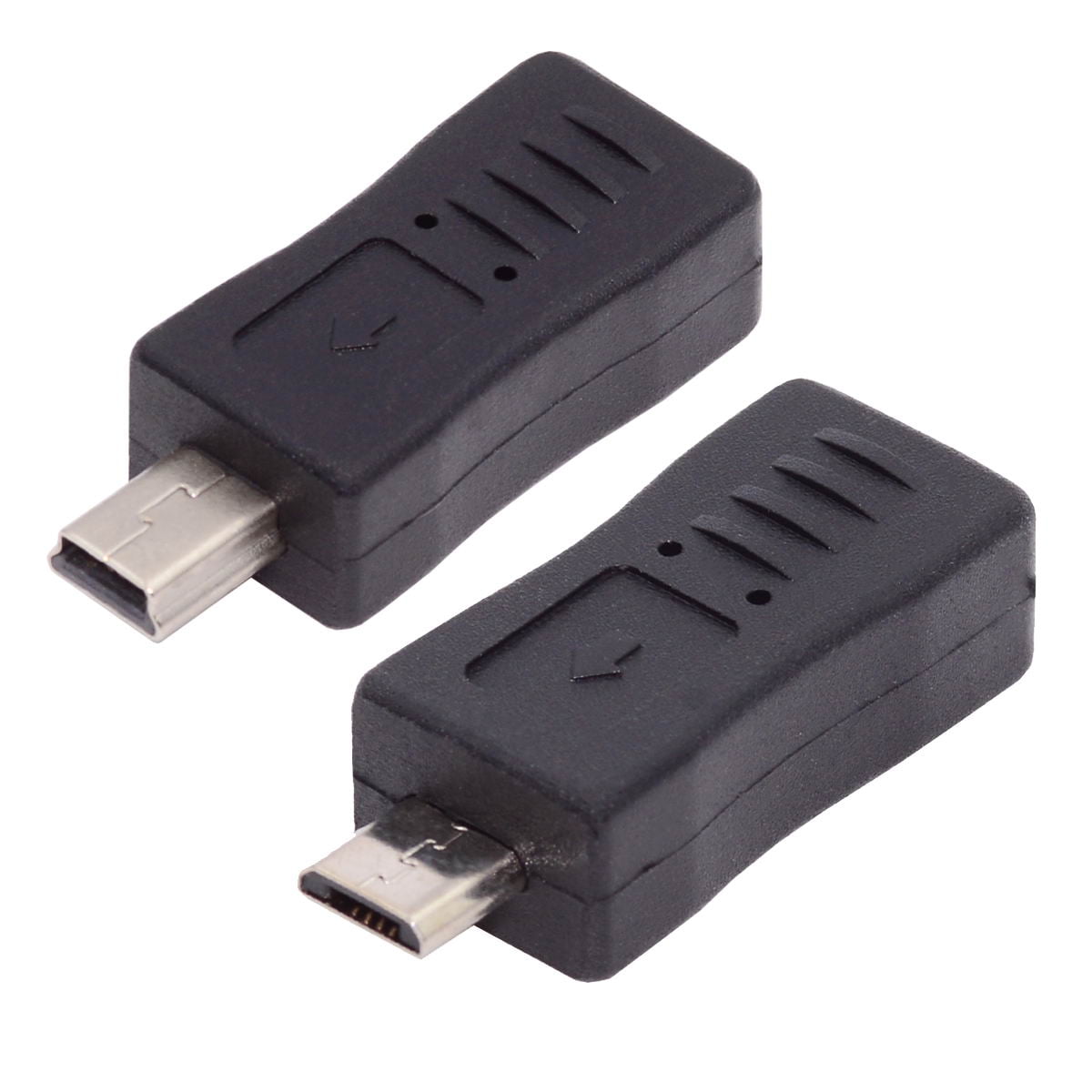 FVH 2pcs/lot Mini USB2.0 Male to Micro Female and Micro USB Male to ...