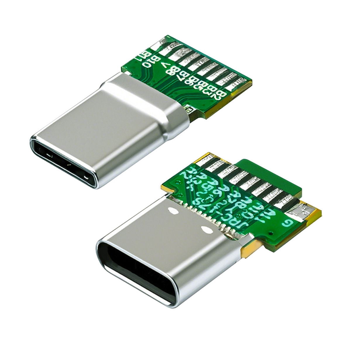 FVH 2pcs/lot OEM DIY USB-C USB 3.1 Type-C Male & Female Plug Socket ...