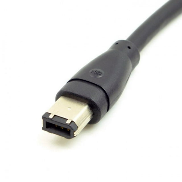 FVH 9 PIN / 6 PIN BETA FireWire 800 - FireWire 400 9-6 Cable IEEE 1394B 1.8m Black - Walmart.com