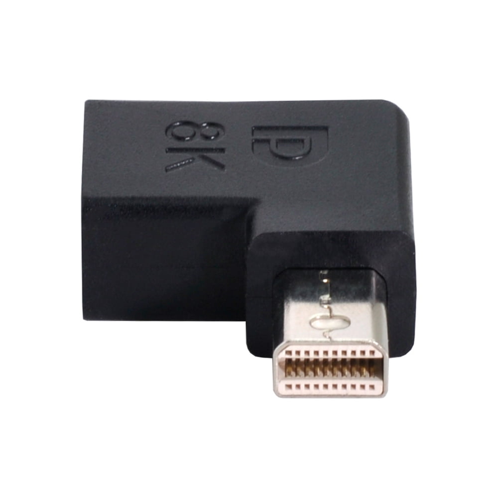 FVH Angled Mini DisplayPort 1.4 Male to Mini DP Female 8K 60hz Adapter ...