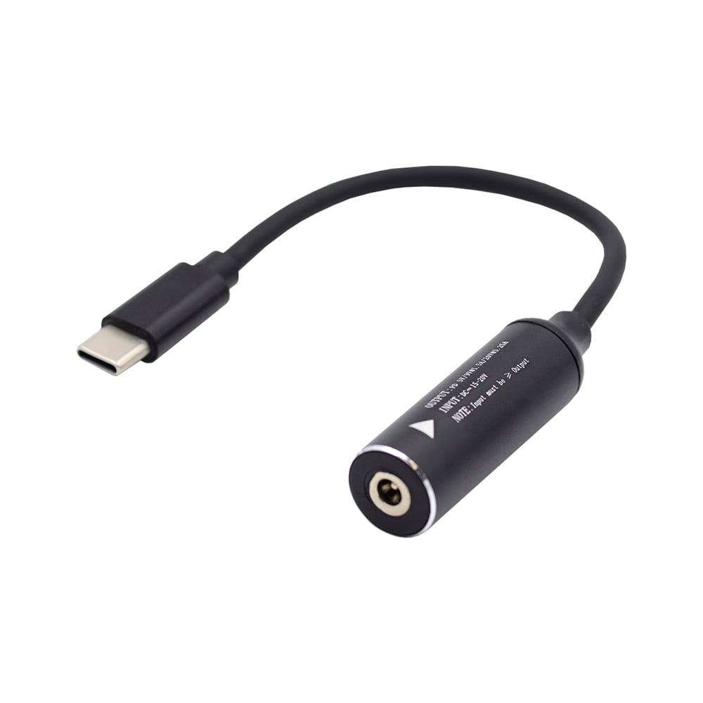 FVH DC Jack 4.0x1.7mm Input to USB-C Type-C Power Plug Charge Cable for ...