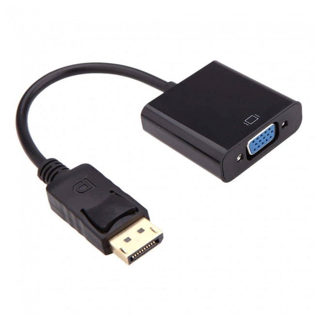 FVH DP DisplayPort Display Port Source to VGA Female Sink Monitor ...
