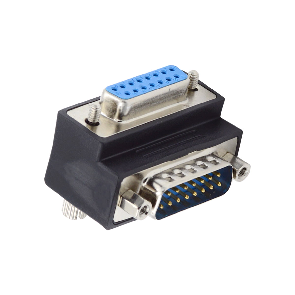 FVH DSUB RS232 D-subminiature 15pin Male Nut to Female Screw Extension ...