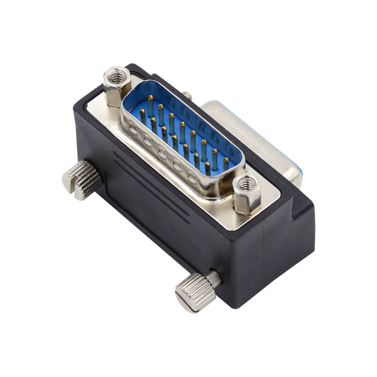 FVH DSUB RS232 D-subminiature 15pin Male Nut to Female Screw Extension ...