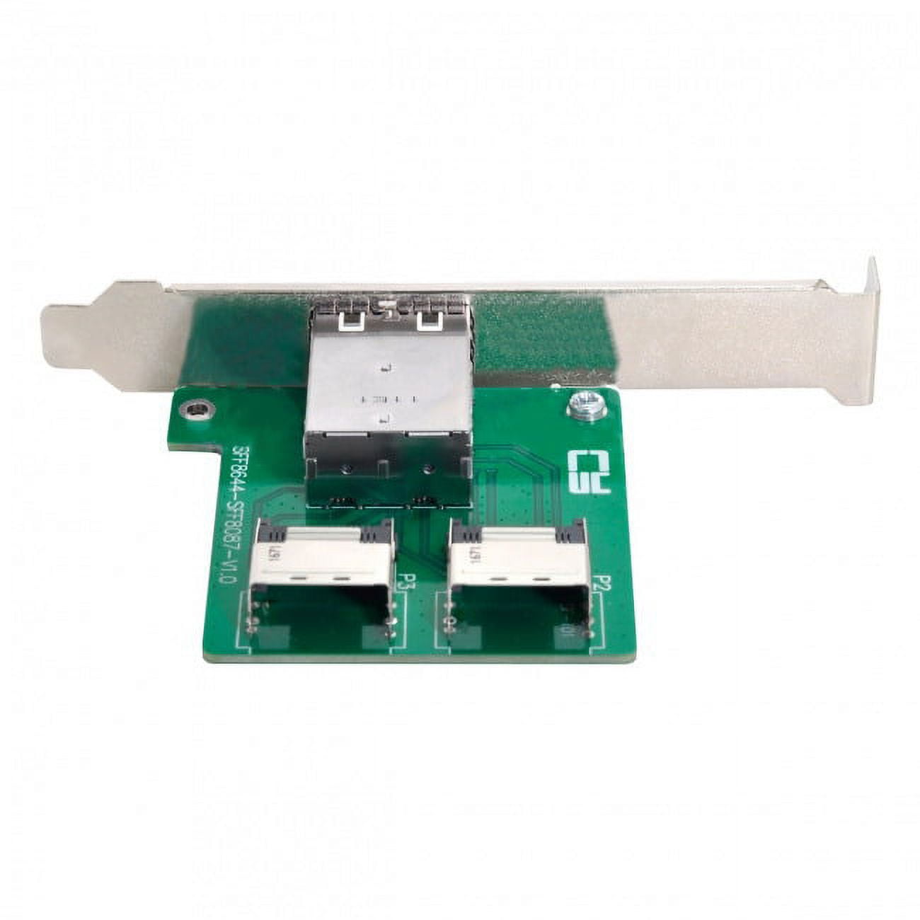FVH Dual Ports Mini SAS HD SFF-8644 To Internal Mini SAS SFF-8087 PCBA ...
