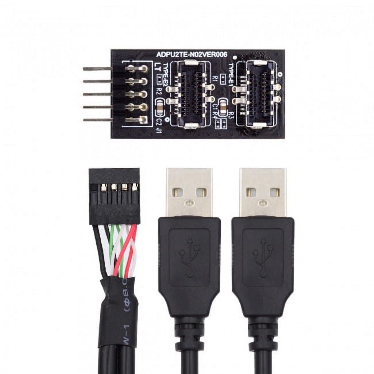 FVH Dual USB 3.1 Front Panel Socket Key-A Type-E to USB 2.0 Type-A 9Pin ... FVH Dual USB 3.1 Front Panel Socket Key-A Type-E to USB 2.0 Type-A 9Pin ...
