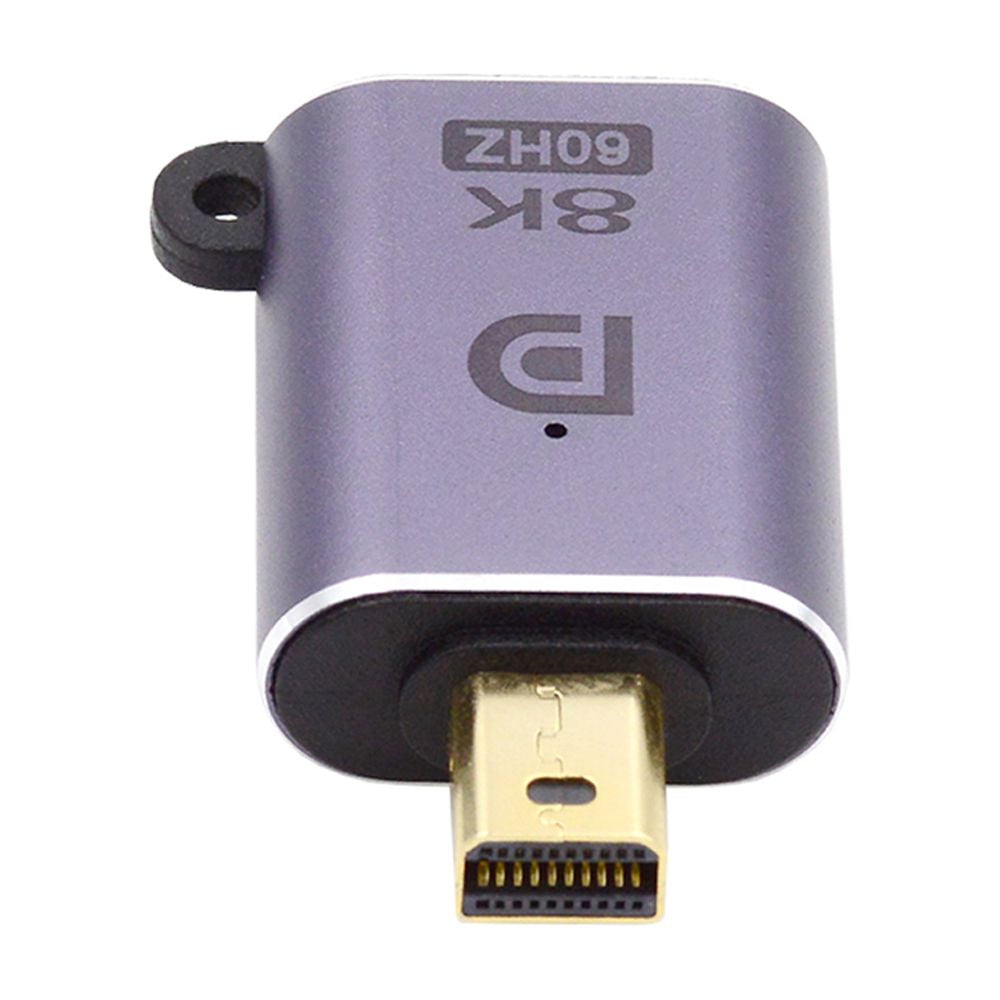 FVH Mini DisplayPort 1.4 Male to DP Female 8K 60hz Adapter Ultra-HD UHD ...