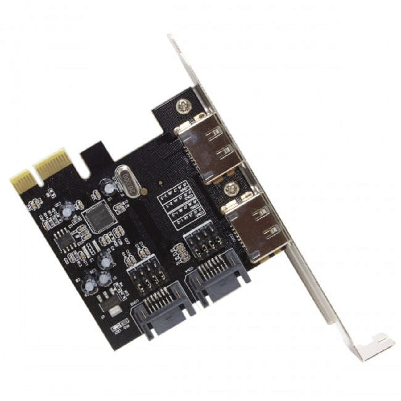 FVH PCI-E To 4 Ports SATA 3.0 ESATA PCIE SATA3 6Gbps Expansion Card PCI ...