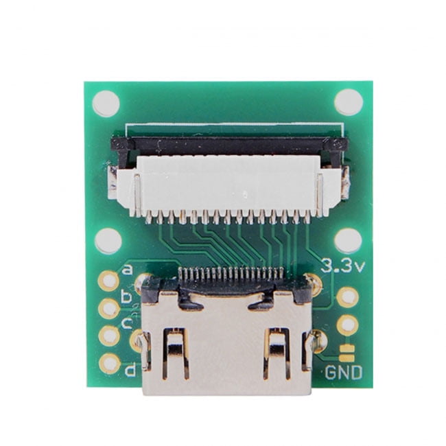 FVH Raspberry PI Camera Module to HDMI Type A Male HDTV FPC Flat Cable ...