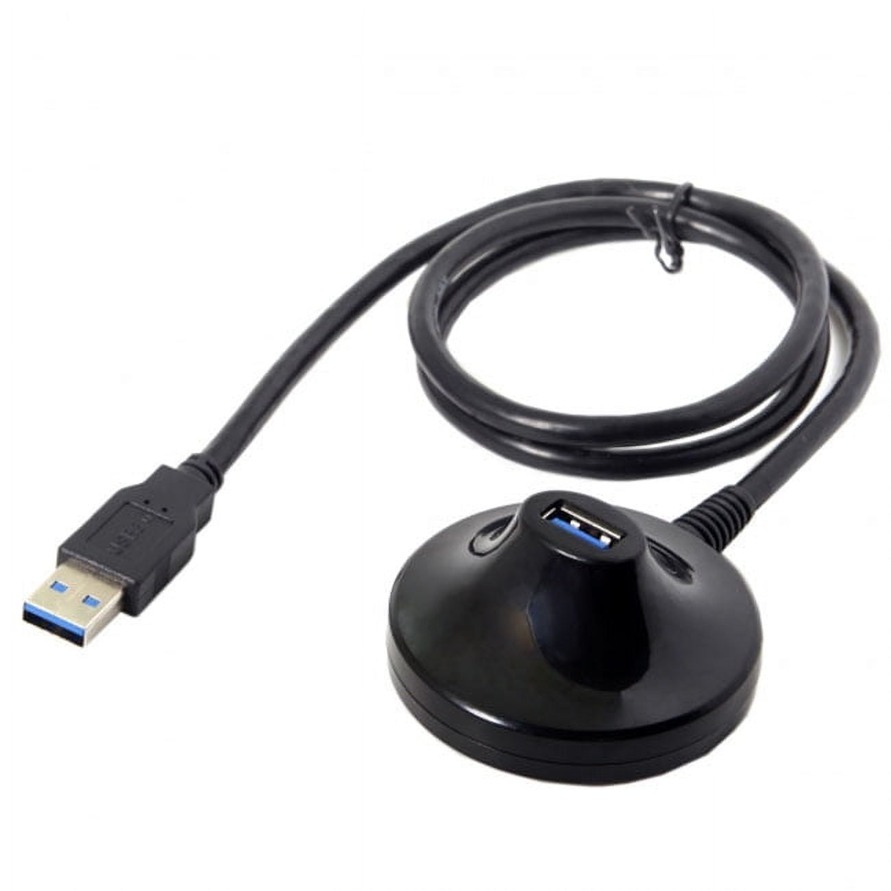 FVH USB 3.0 Type-A Male to Female Extension Dock station Docking Cable ...