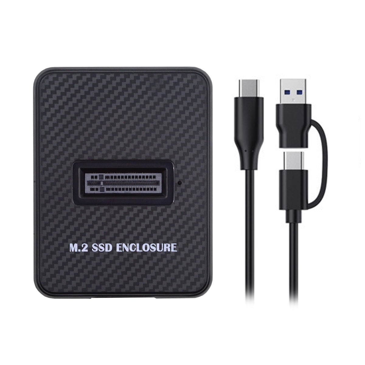 FVH USB 3.0 USB-C Type-C to NVME M-key M.2 NGFF SATA SSD Docking ...