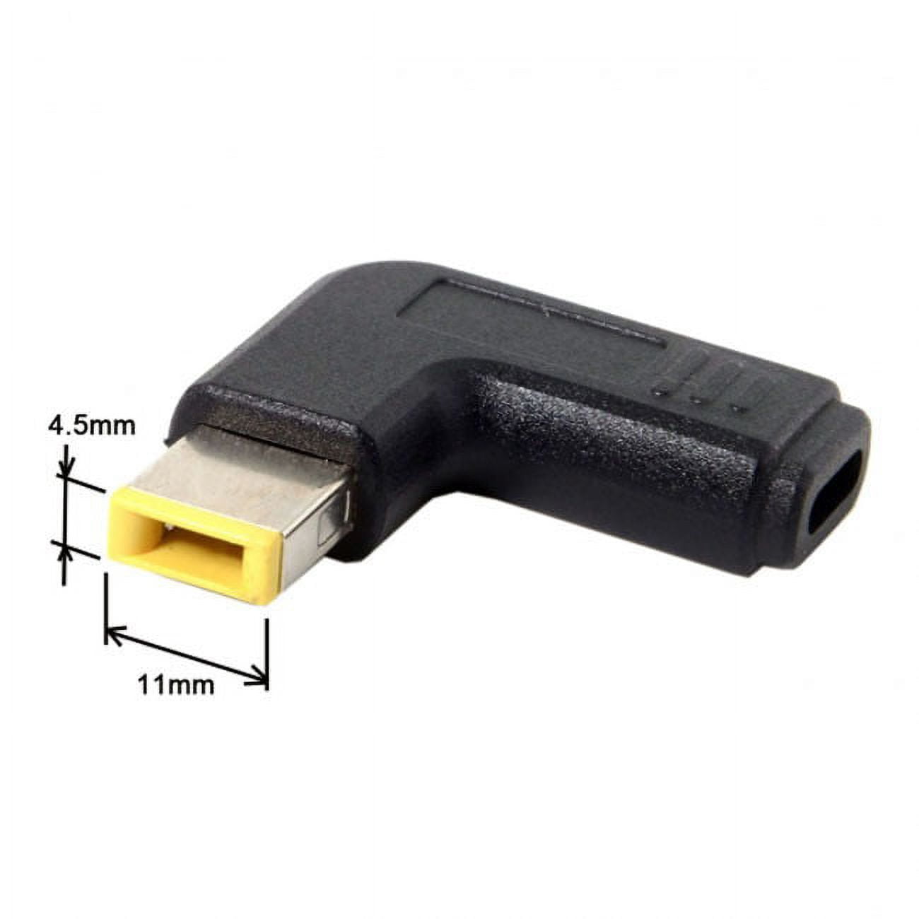 FVH USB 3.1 Type C USB-C to Rectangle 11.0*4.5mm Adapter PD Emulator ...