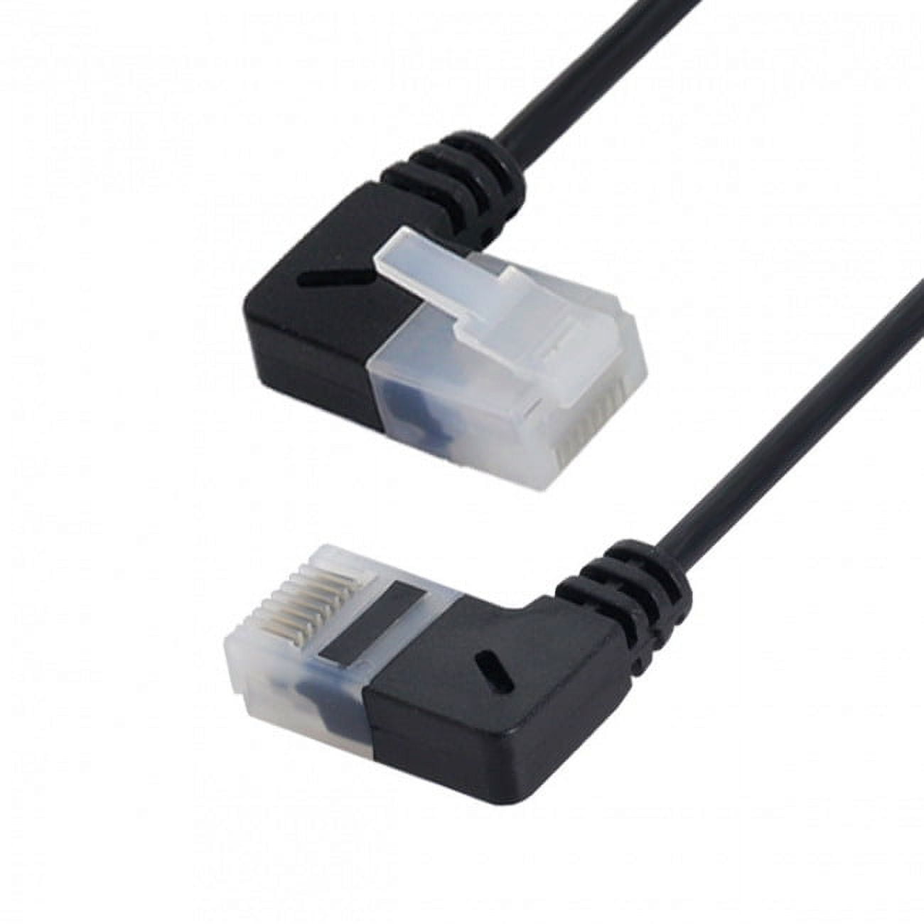 FVH Ultra Slim Cat6 Ethernet Cable RJ45 Right Angled UTP Network Cable ...