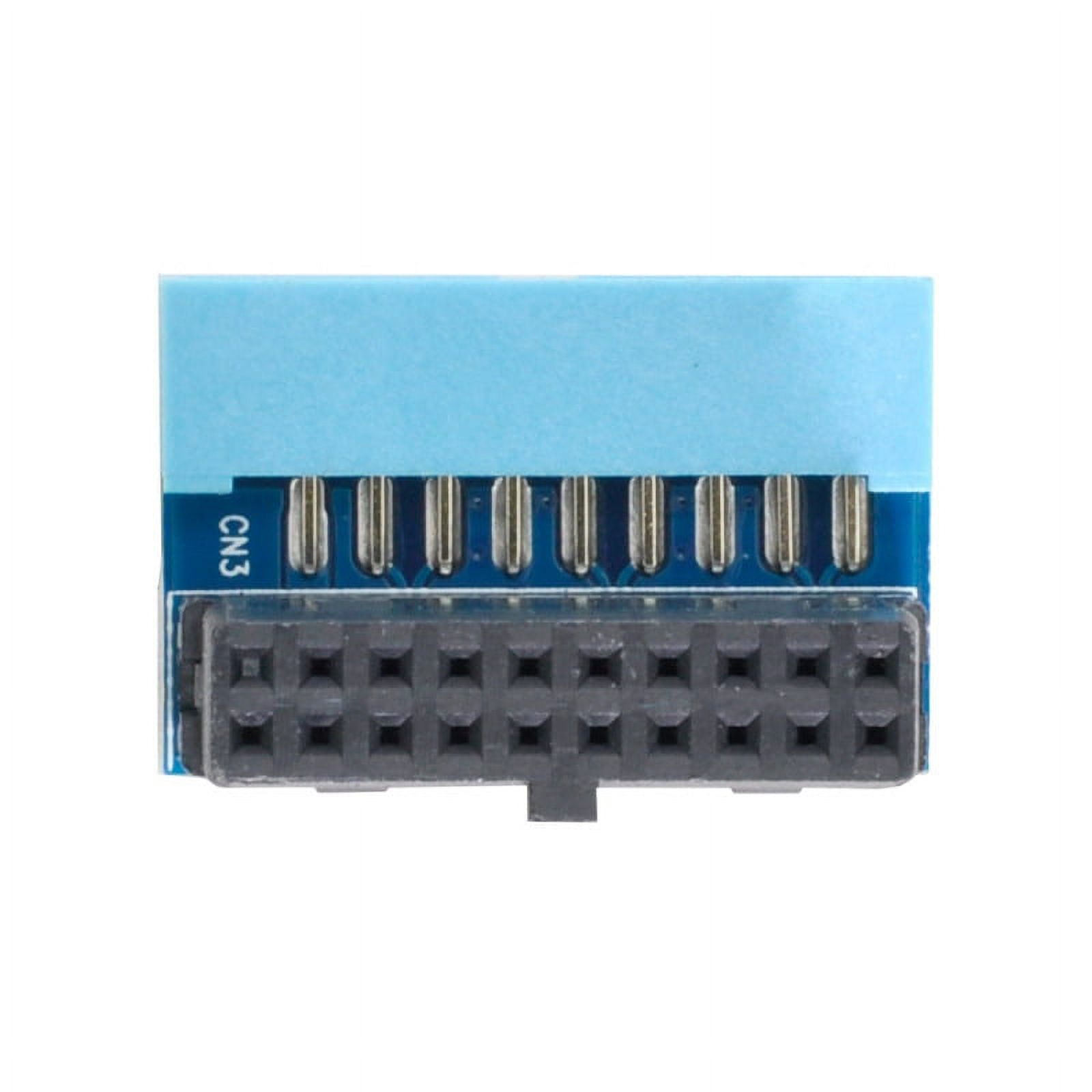 FVH Up Angled USB 3.0 20Pin 19Pin Male to Female Extension Adapter 90 ...