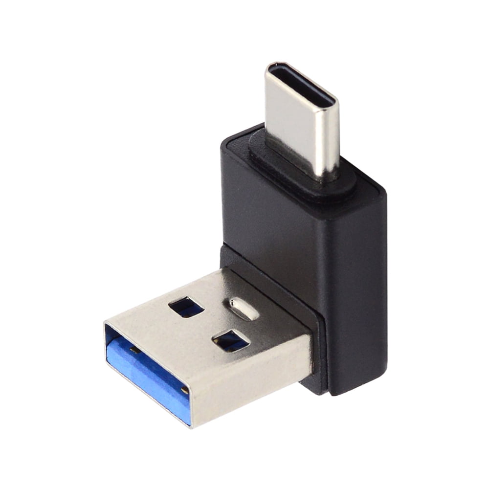 FVH Up Angled USB3.0 Type A Male to USB 3.1 Type C Male Data 10Gbps ...
