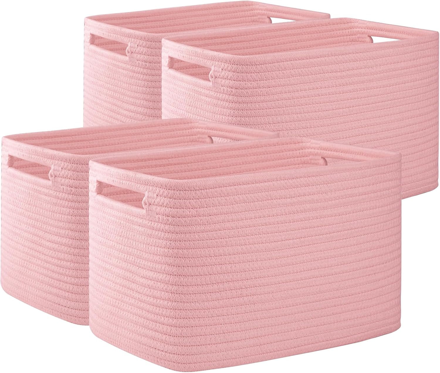FVIBIBNIPI 4 Pack Storage Baskets for Organizing Cube Storage Bins for ...