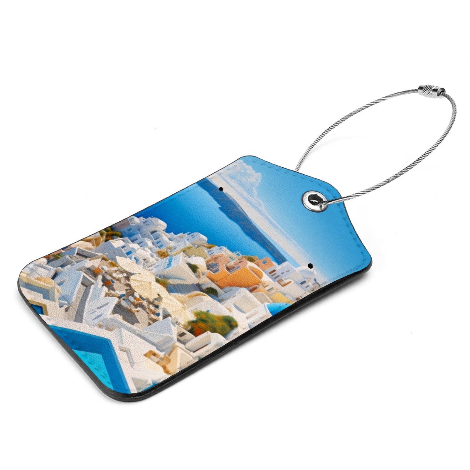 FVQL Beach House Luggage Name Tags for Suitcases Cruise Ships,2 Pack ...