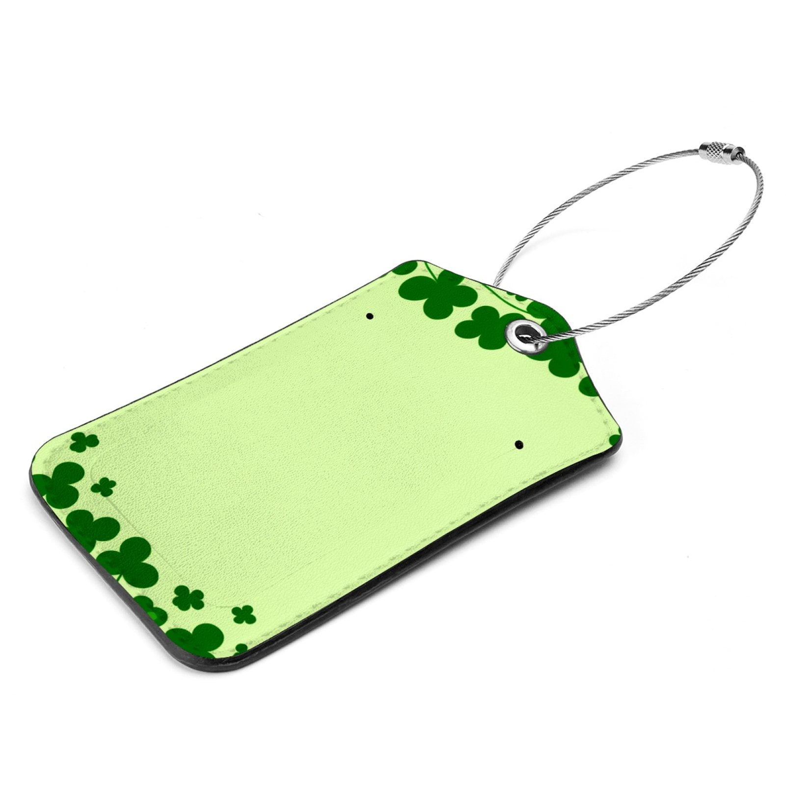 FVQL Clover Luggage Name Tags for Suitcases Cruise Ships,2 Pack Travel ...