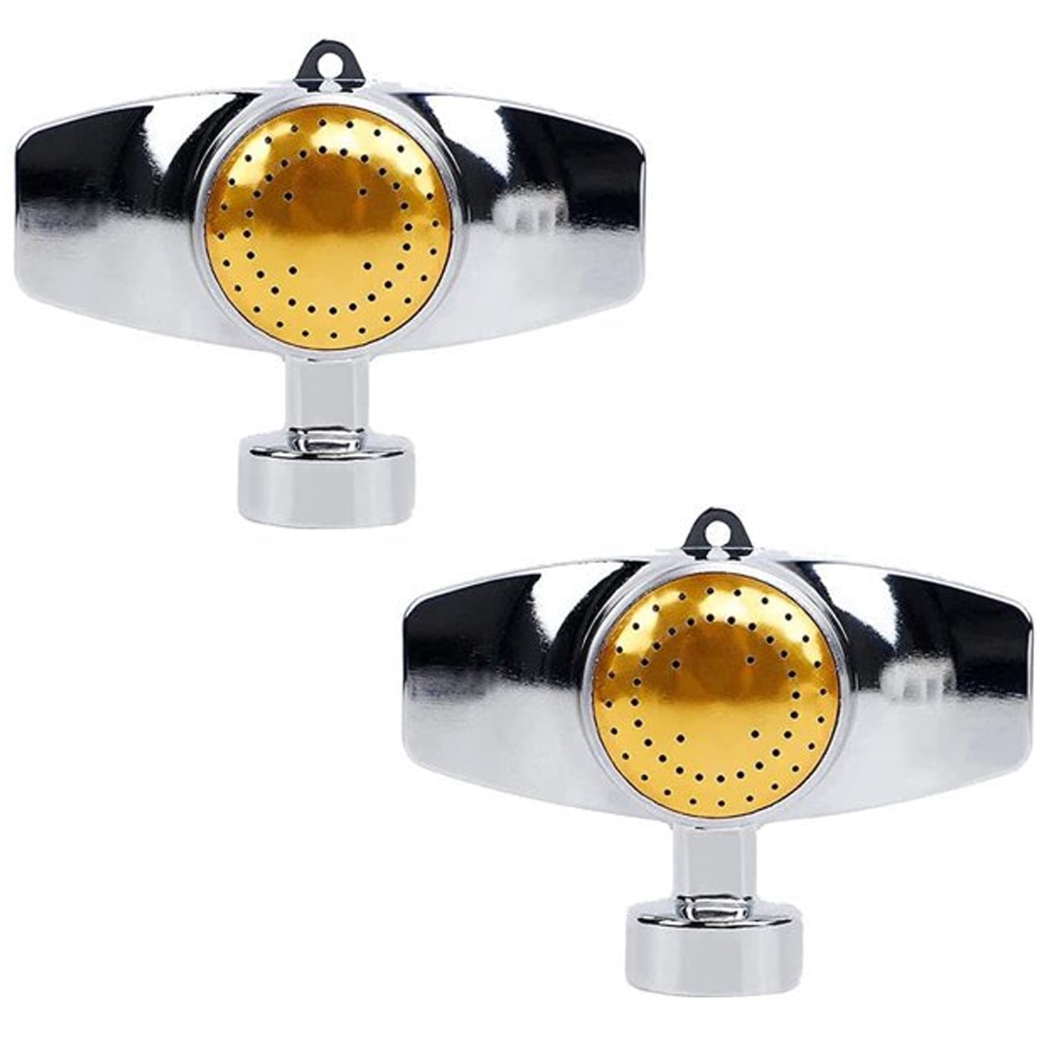 FVSA 2 Pack Metal Spot Sprinkler, 360 Degree Square Circle Pattern ...