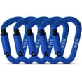 FVW Auto Locking Rock Climbing Carabiner Clips,Professional 25KN (5620 ...