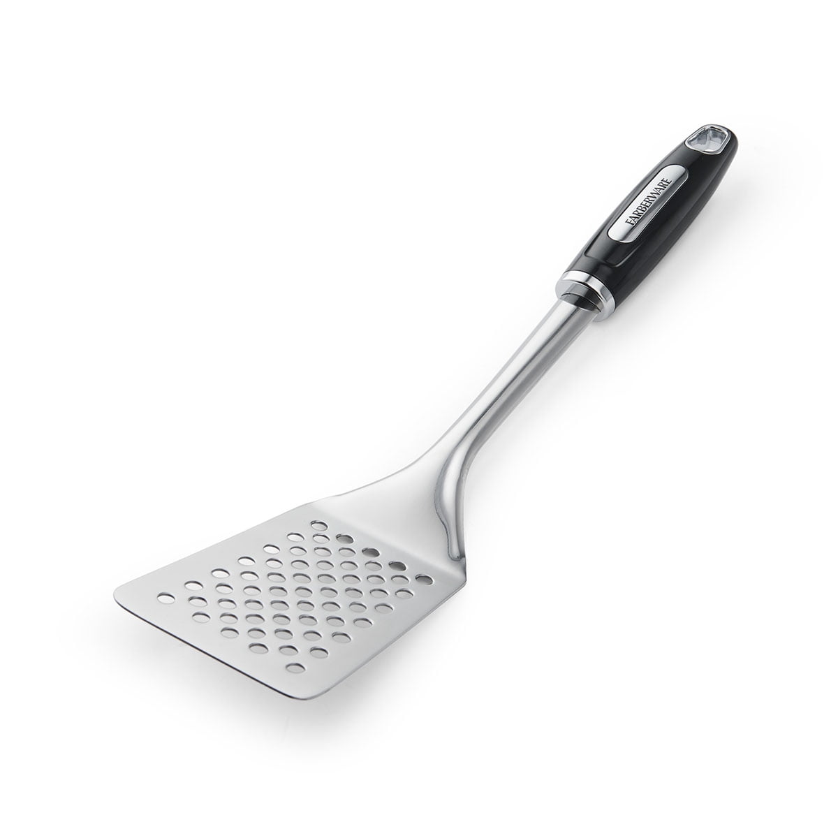 Farberware Stainless Steel Slotted Turner for Flipping, Stirring, Sautéing, and Stir-Frying ...