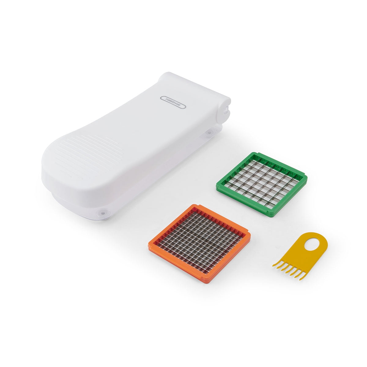 Farberware Vegetable Chopper with Stainless Steel Blades White for ...