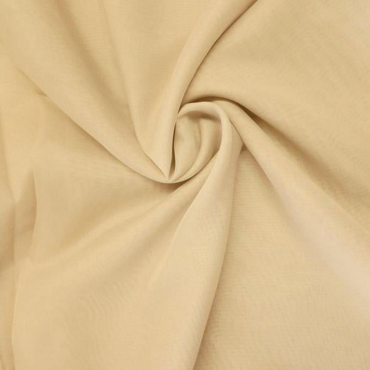 FWD 118" 100% Polyester Apparel Fabric By the Yard, Champagne - Walmart.com