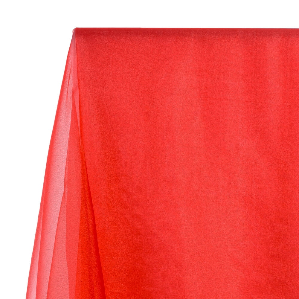 FWD 60" 100% Polyester Organza Craft Fabric By the Yard, Red - Walmart.com