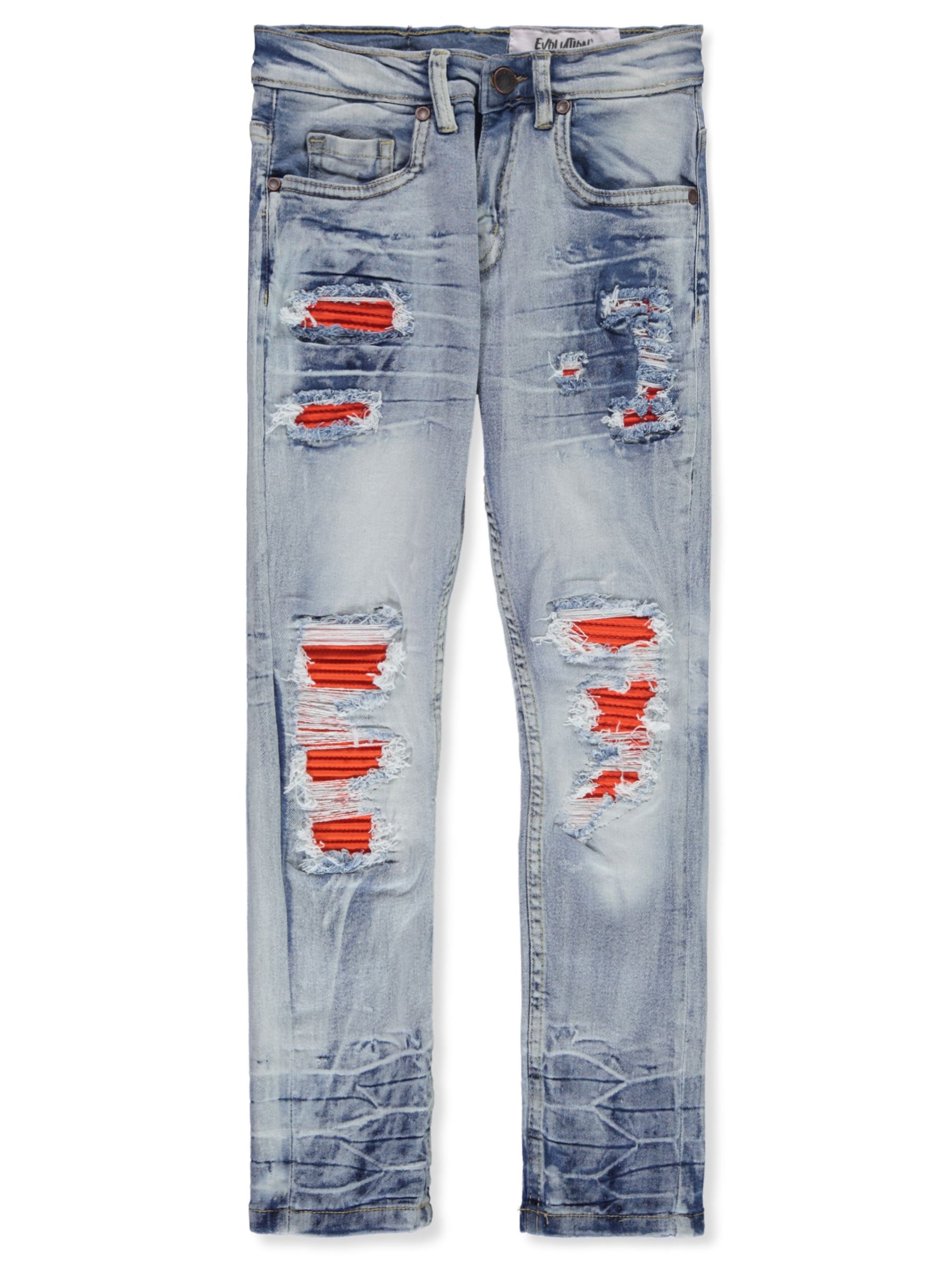 FWRD Boys' Sunset Rip Jeans - blue/orange, 18 (Big Boys) - Walmart.com