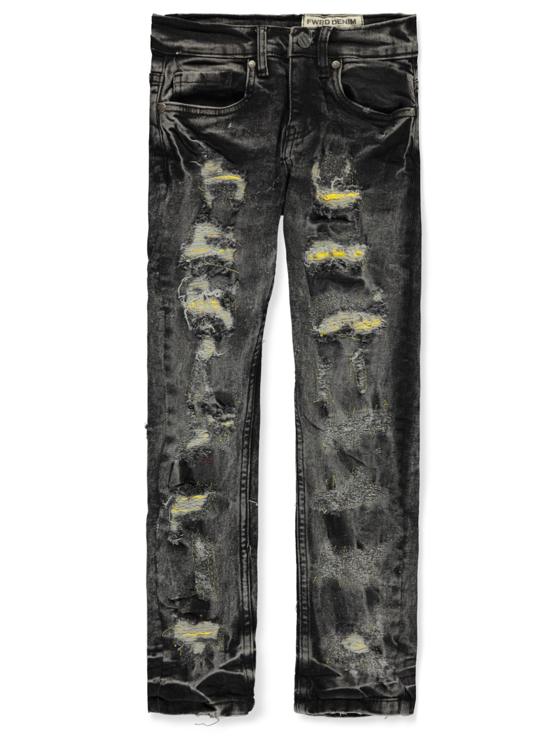 FWRD Boys' Sunset Rip Jeans Color: yellow Size: 3t - Walmart.com