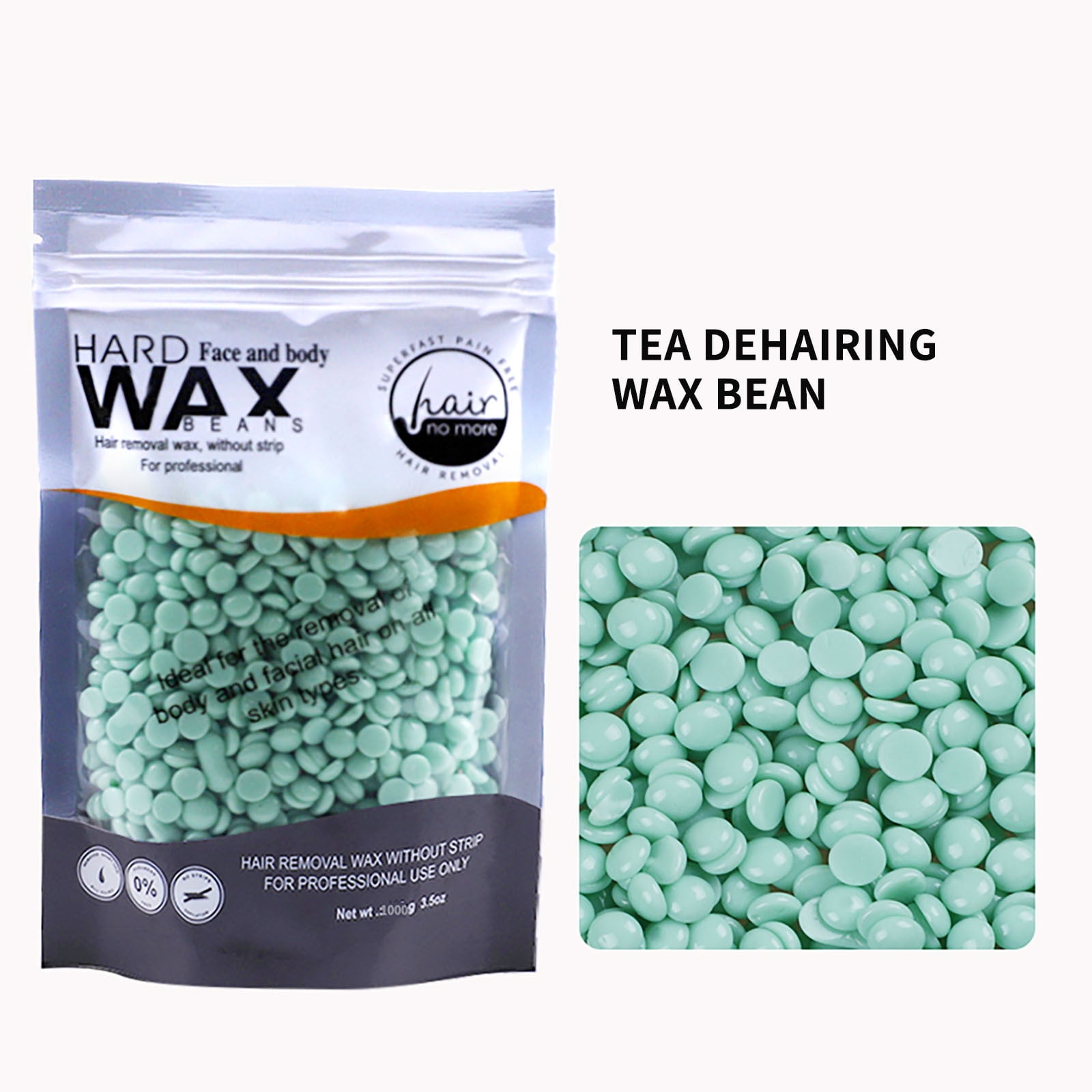 FWYOUNG 100g Full Body Hair Bleaching Wax Therapy Tablet, No Paper Wax ...