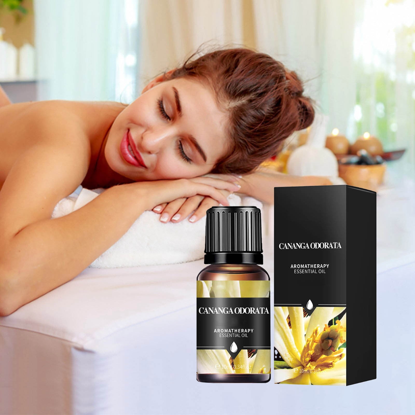 FWYOUNG 10ml Water Soluble Pure Aromatherapy Oil for Bedroom Humidifier ...