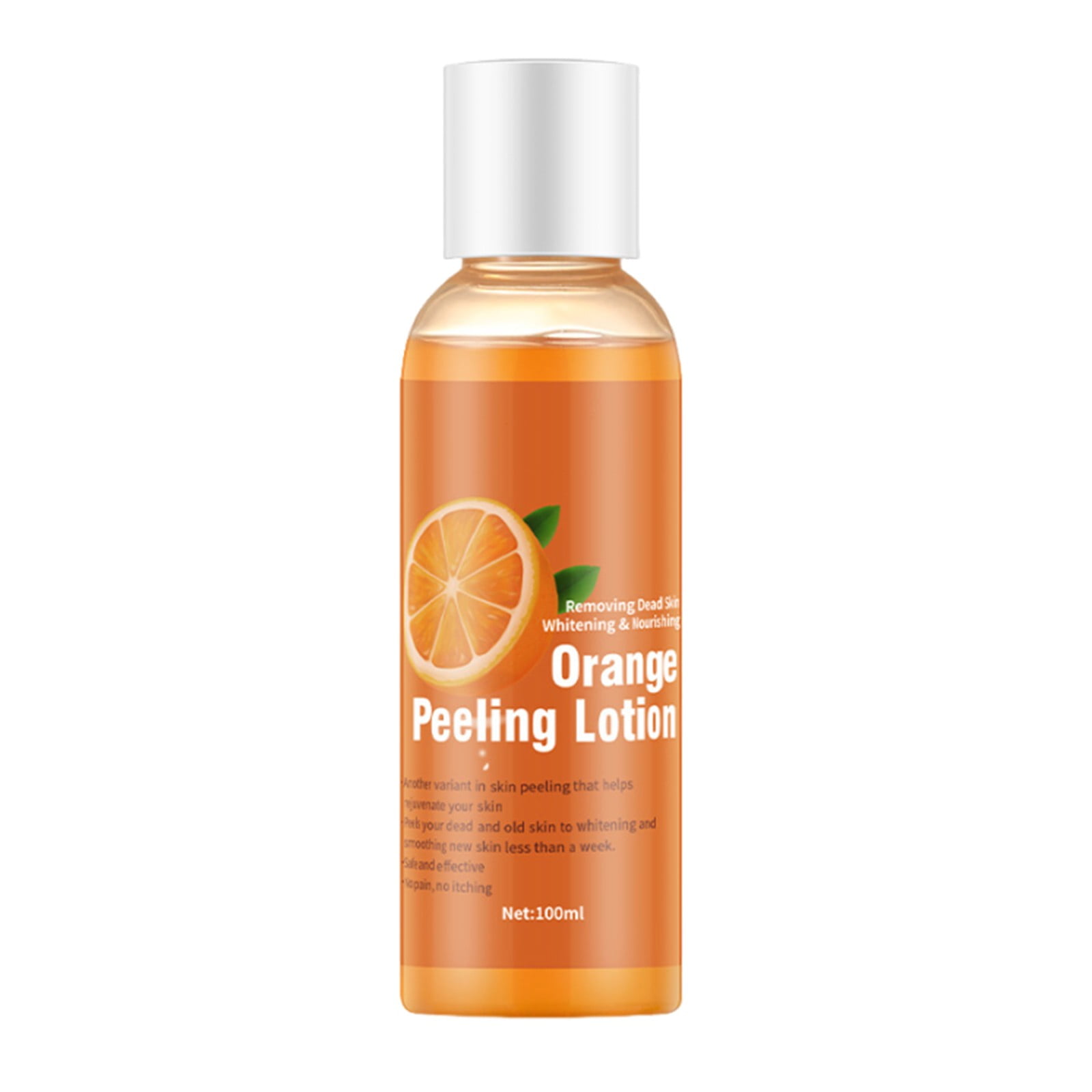 FWYOUNG Gentle Orange Peel Body Lotion With Exfoliating Oil Gel 100ml ...