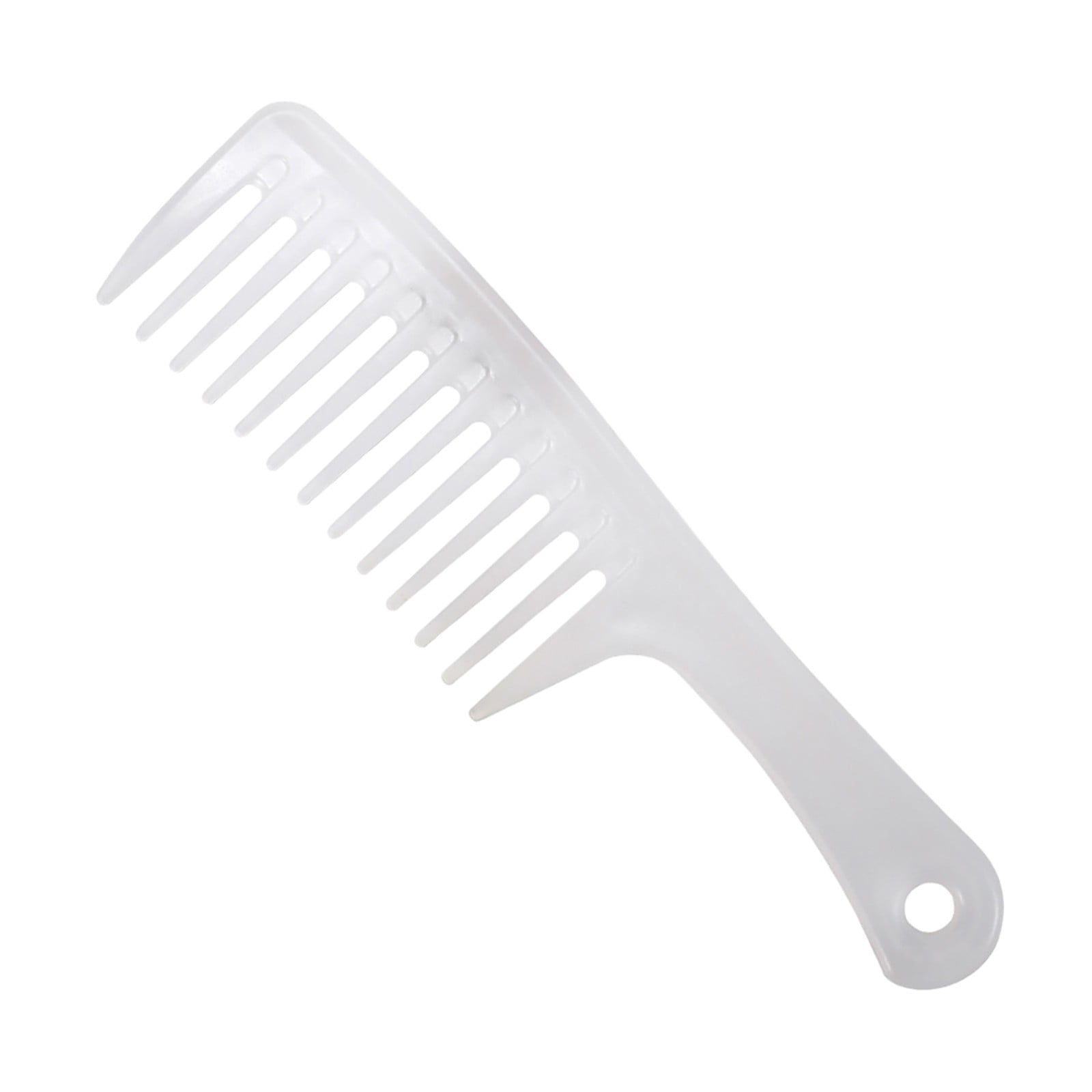FWYOUNG Large Wide Tooth Comb for Curls - Candy Colored Straight Handle ...