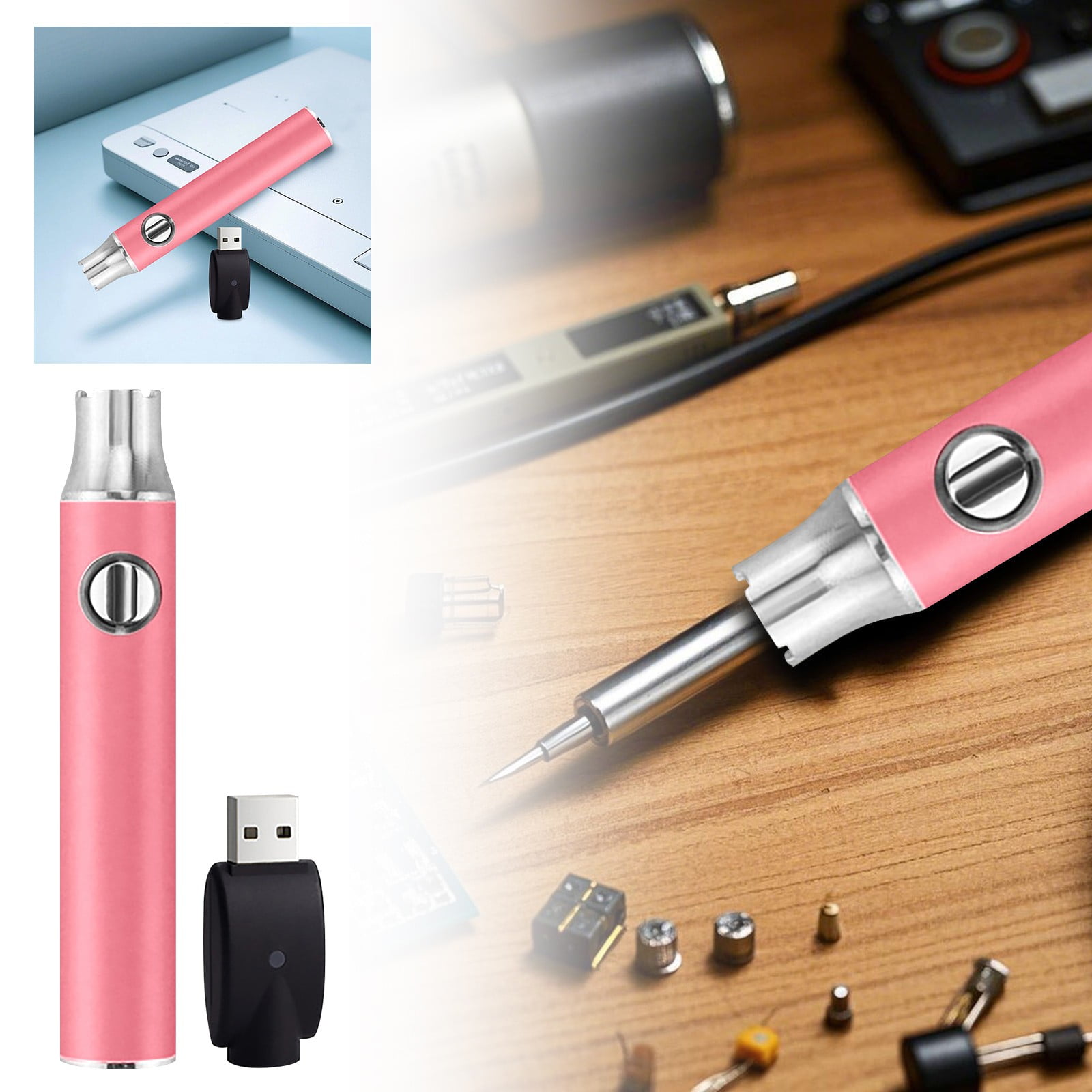 FWYOUNG Soft Edge Can Opener with Safe Lid Remover - Easy-Open Can ...