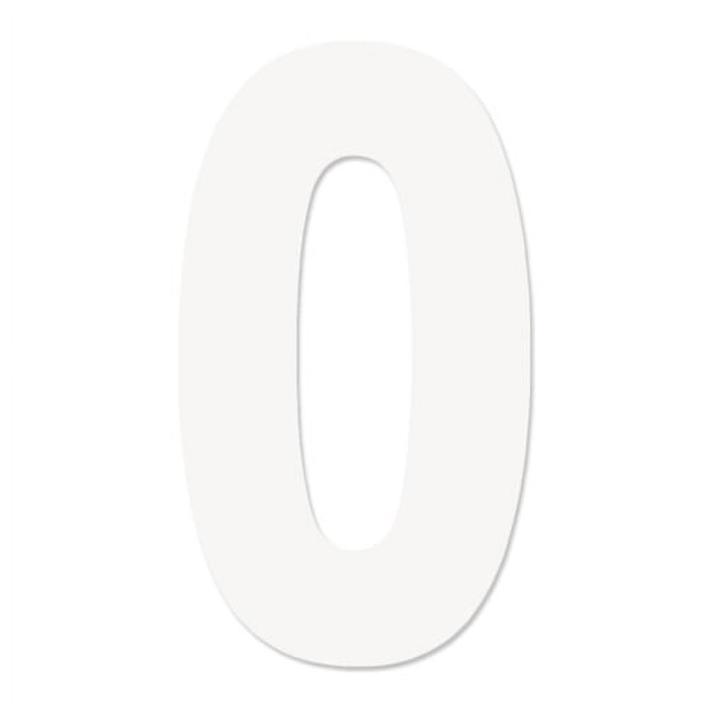 Factory Effex 22007 Fx 2015 Numbers Pro 4" White 0 - Walmart.com