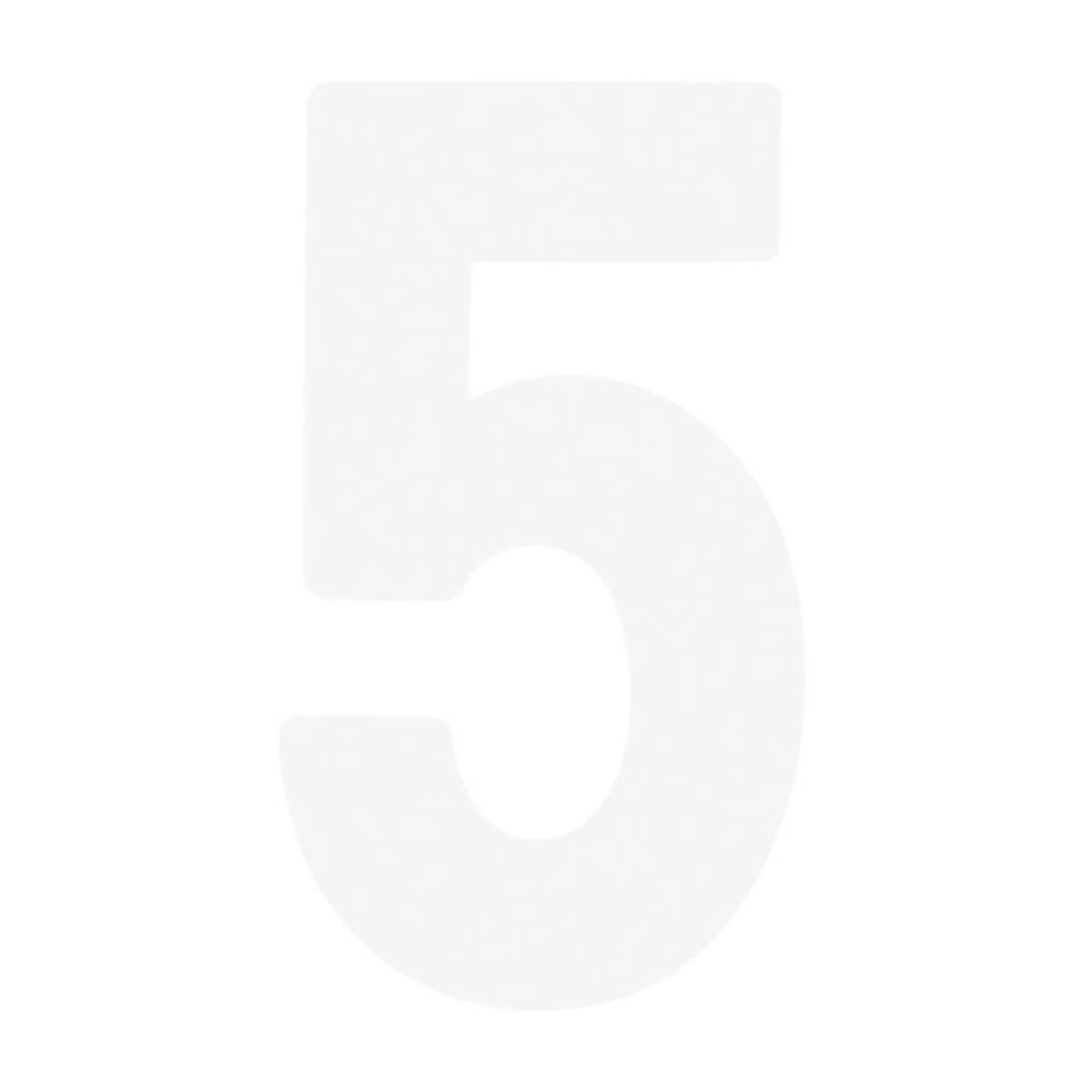 FX 2015 NUMBERS STANDARD 6" WHITE 5 - Walmart Business Supplies