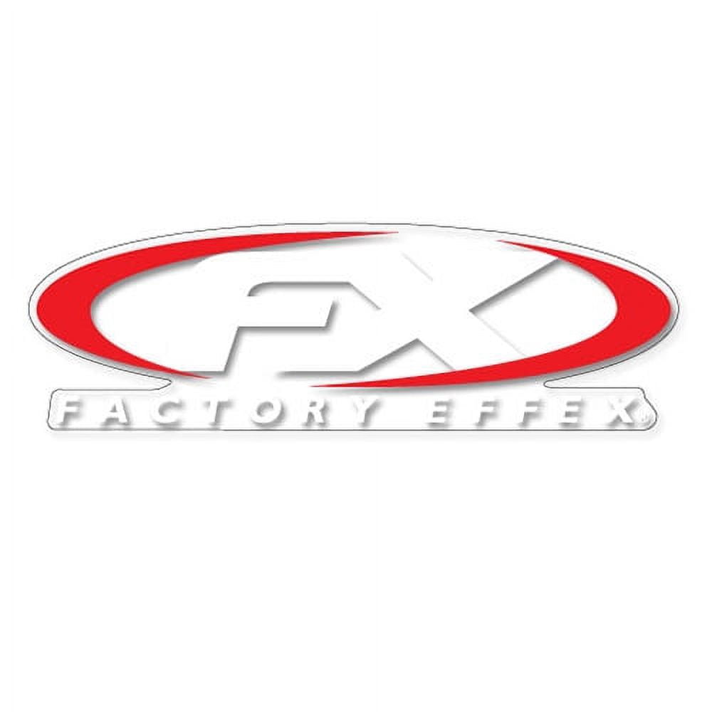 Factory Effex 07-00006 Fx 2015 Promo Stickers Fx (Red) 22" Biggie ...
