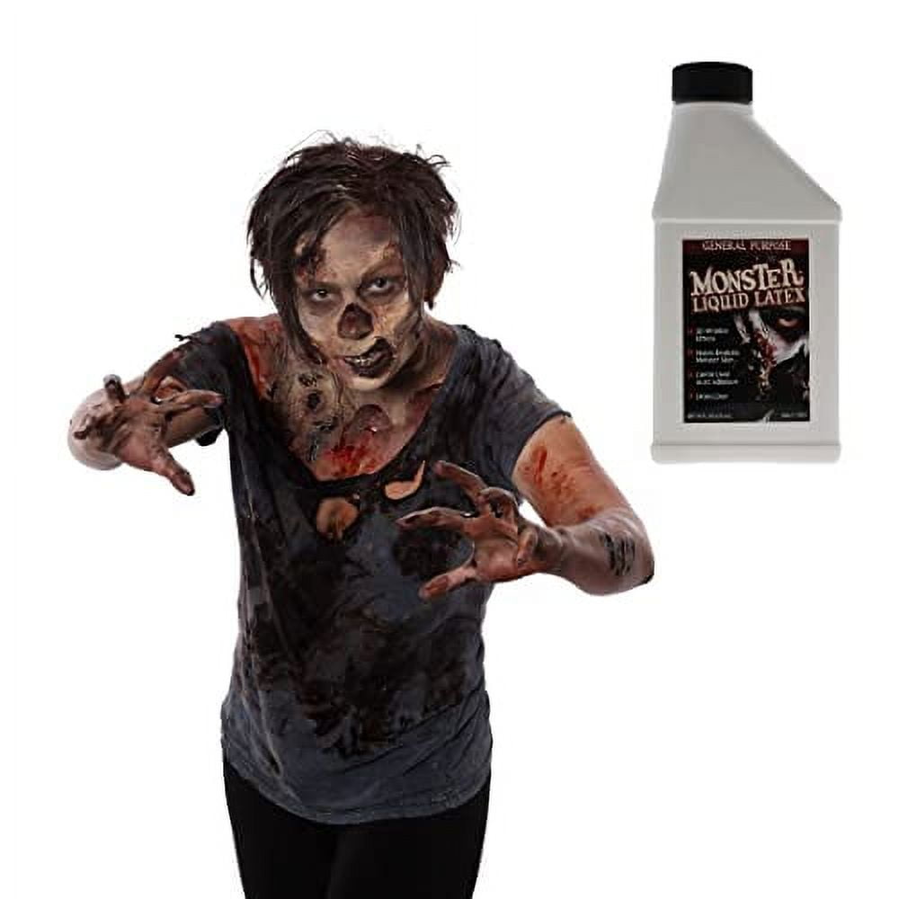 FX Monster Liquid Latex (2 Pack) For Halloween Costume, Zombie, Vampire, Monster Make Up & Dress ...