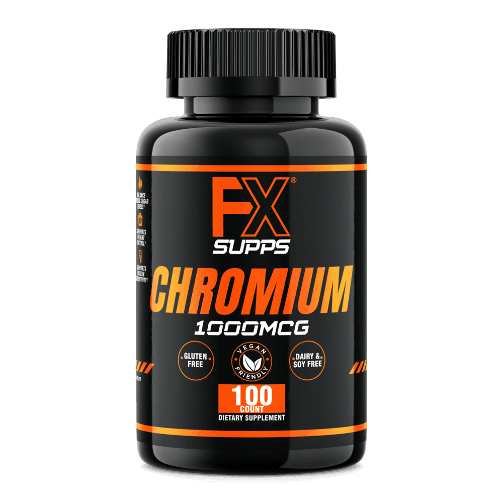 FX Supps Chromium Polynicotinate 1000 mcg (100 Capsules) Weight ...