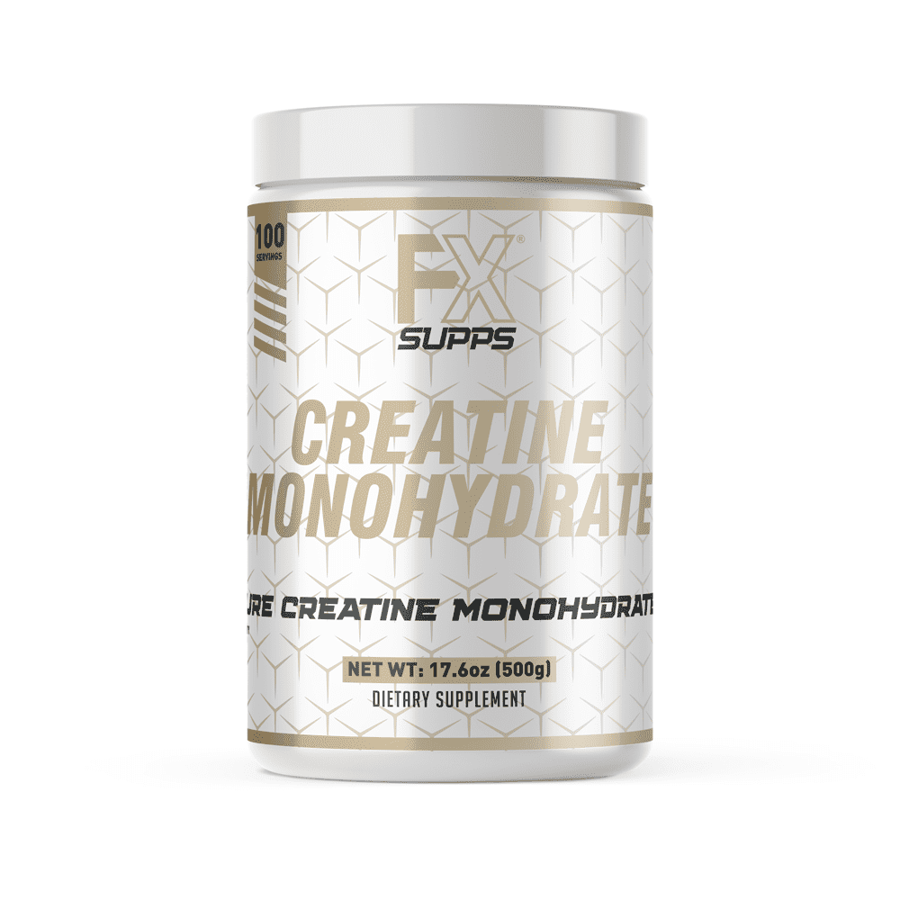 FX Supps Creatine Monohydrate Powder, Post-Workout Supplement ...