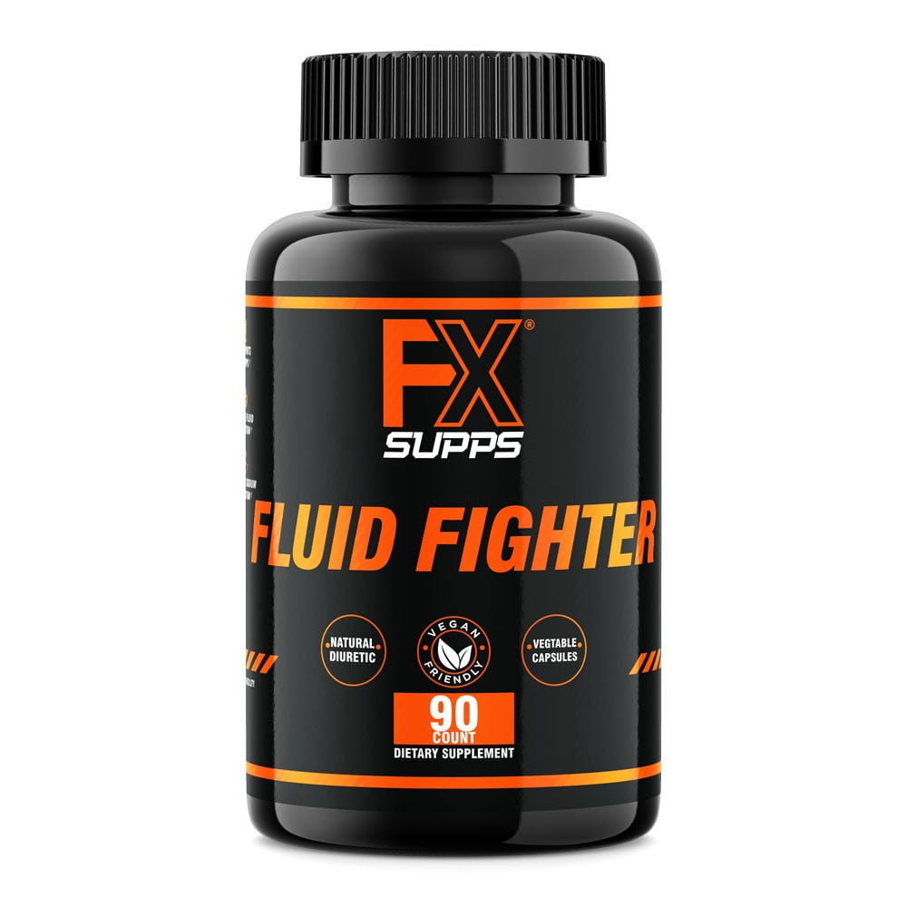 FX Supps Fluid Fighter - Herbal Diuretic Pills for Water Retention for ...