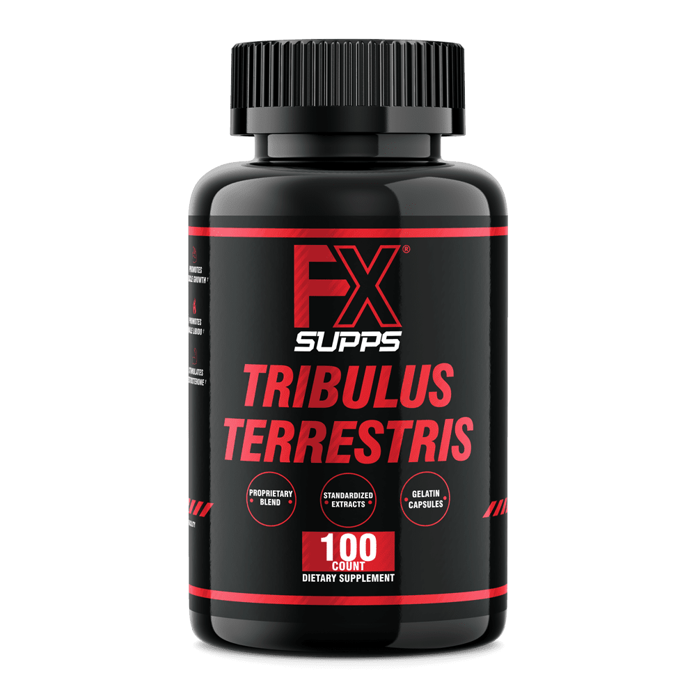 FX Supps Tribulus Terrestris Extract 625mg, 100 Capsules, 100 Servings ...
