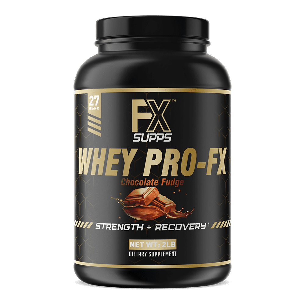 FX Supps Whey Pro-FX Protein Powder, 25g Protein, Chocolate Fudge, 2.0 ...