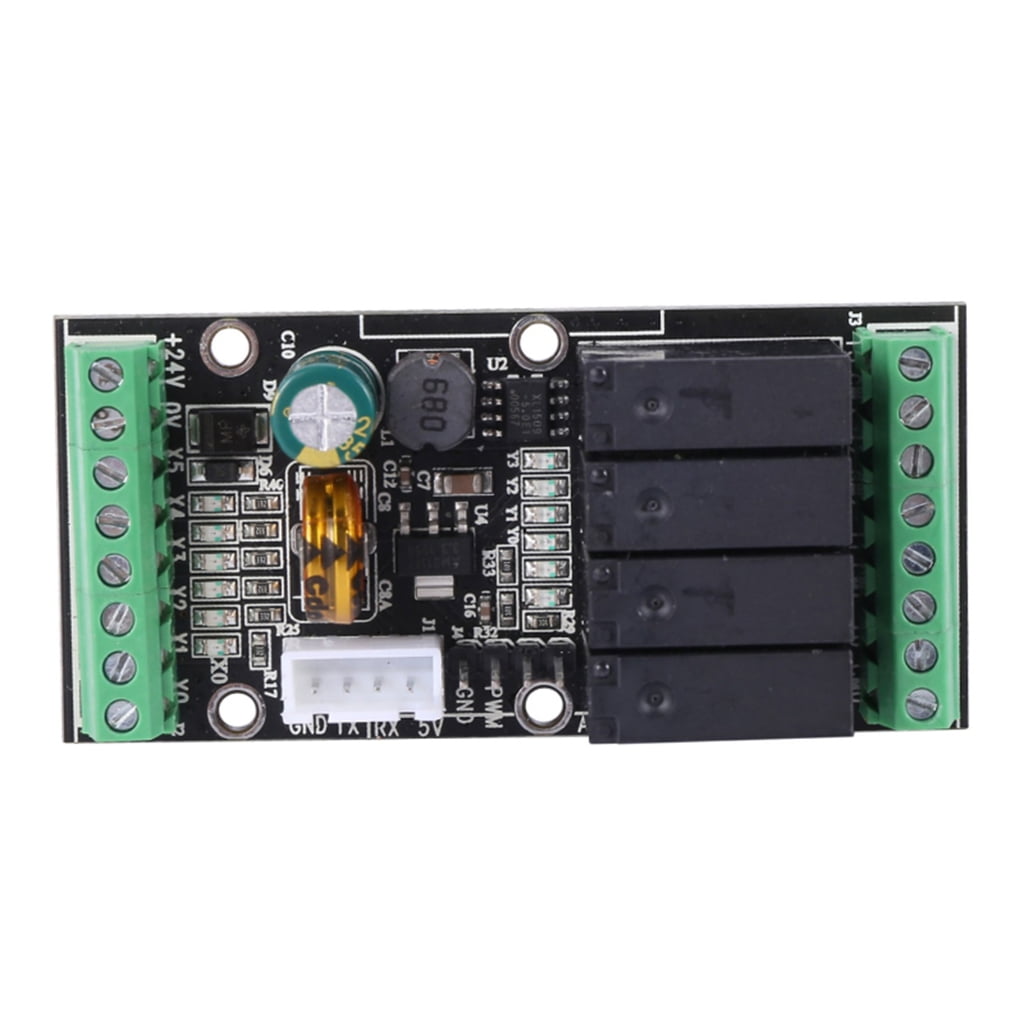 FX2N-10MR Relays Module Programmable Controller Board Analog Input ...