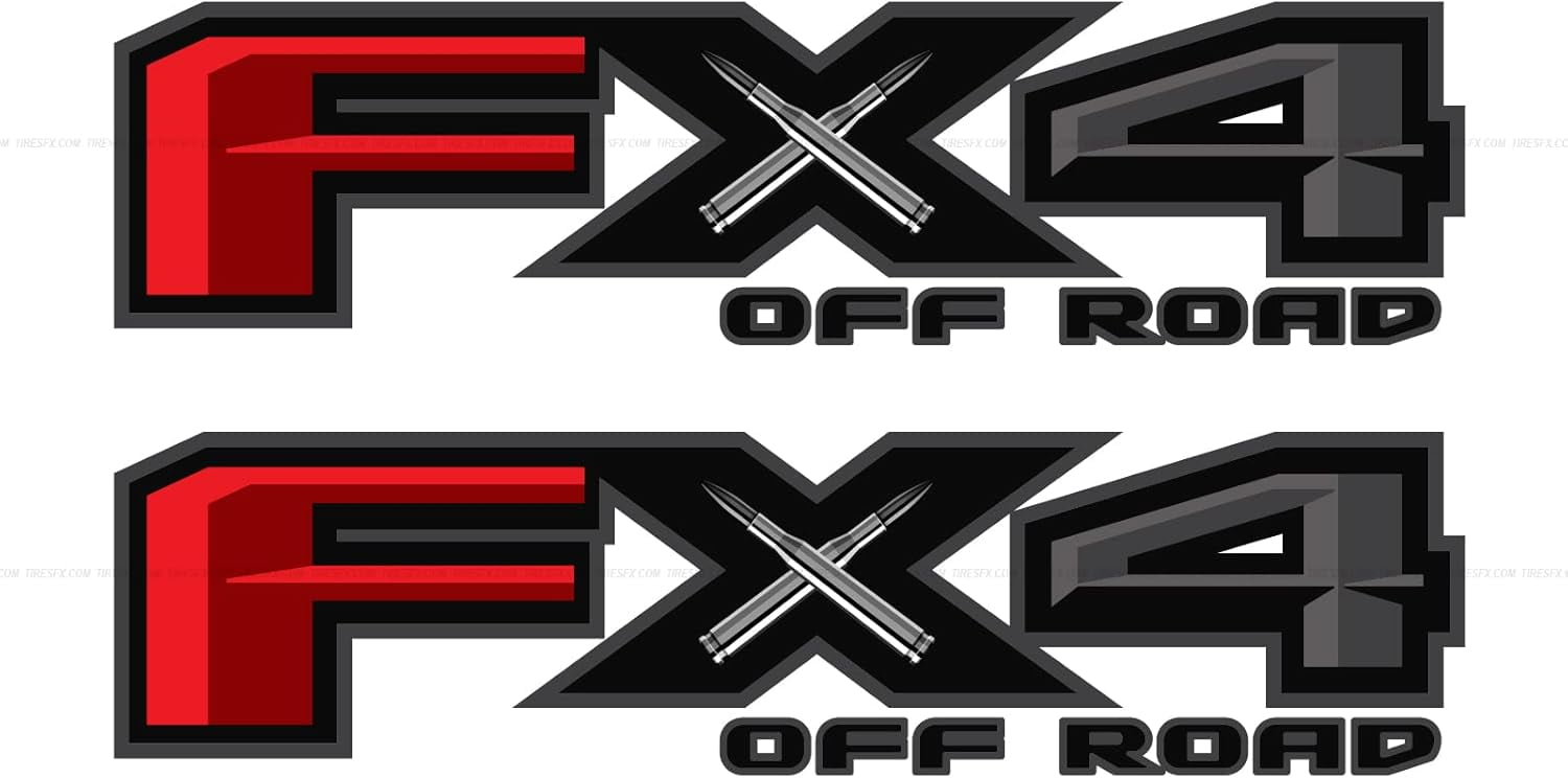 FX4 Off Road Decal Replacement Sticker F 150 Bedside Emblem for 4x4 ...