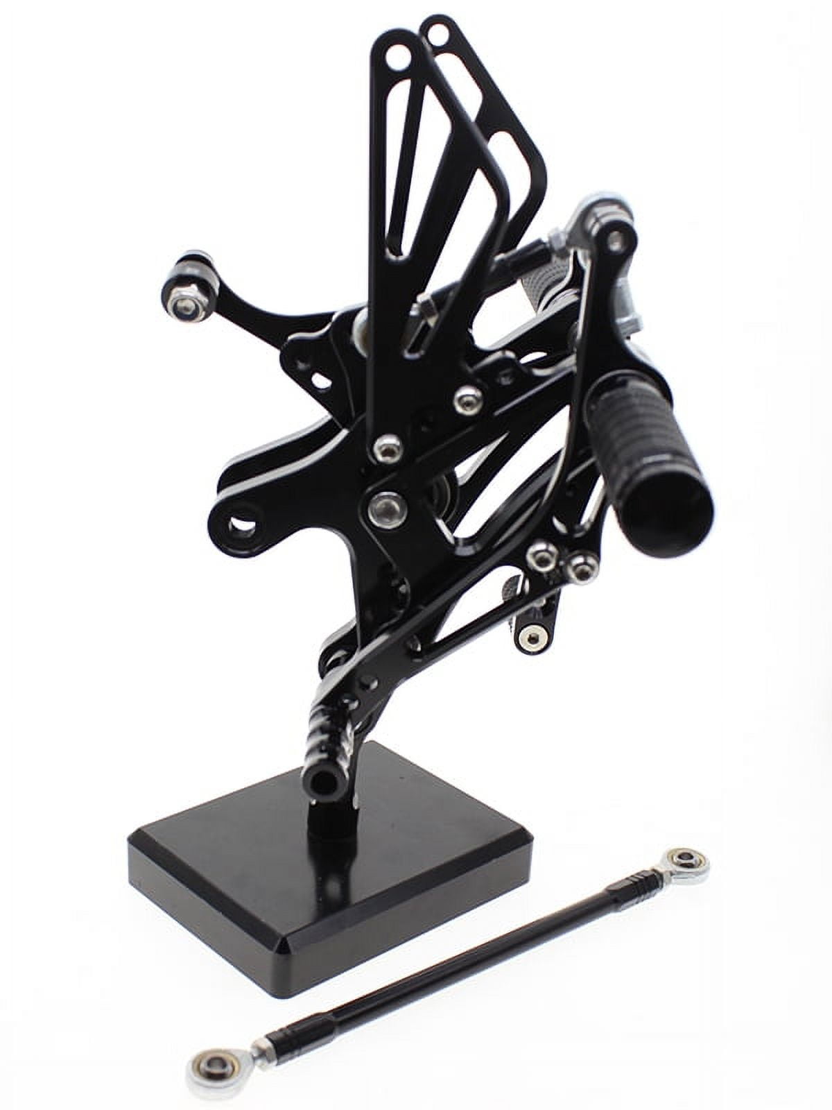 FXCNC CNC 04-06 R1 Billet Motorcycle Rearset Foot Pegs Rear Set ...