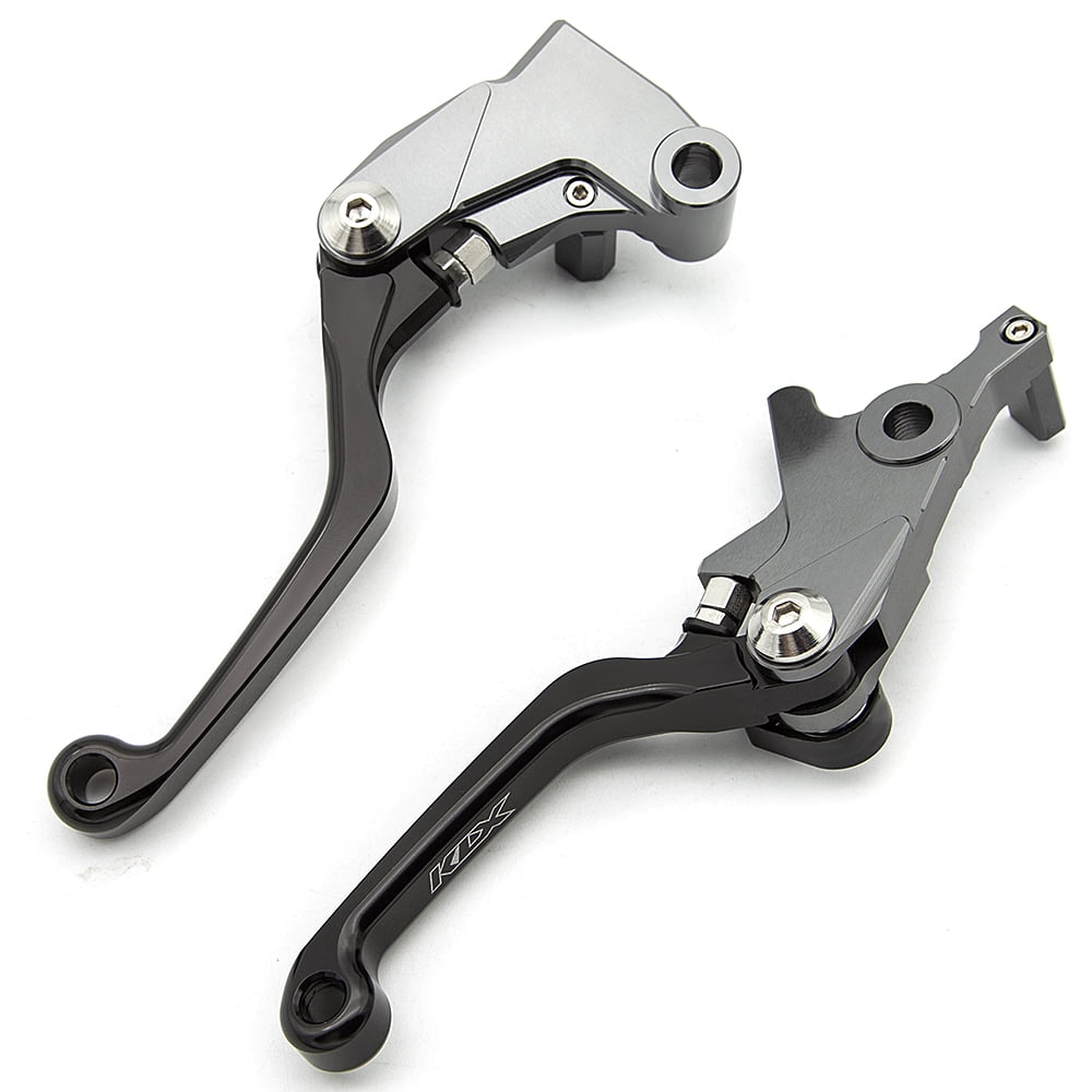 FXCNC Dirt Bike Pivot Brake Clutch Levers for KLX250 D-TRACKER 08-2020 ...