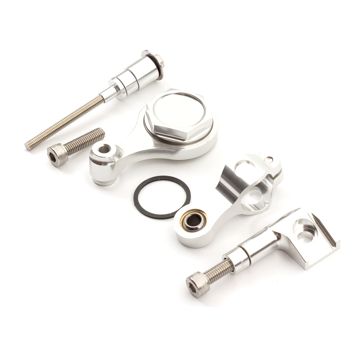 FXCNC Racing Motorcycle CNC Steering Damper Stabilizer Buffer Mounting ...